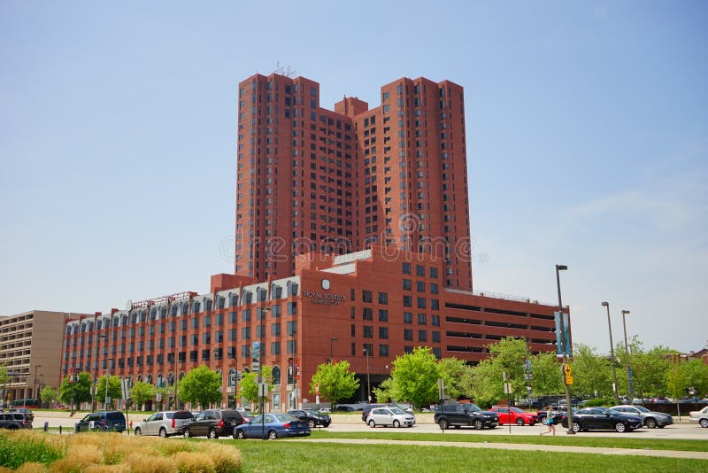 Baltimore Downtown Building Editorial Stock Image - Image of harbor ...