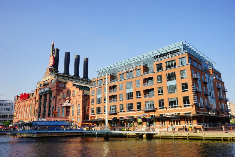 Baltimore Downtown Building Editorial Image - Image of chimney ...