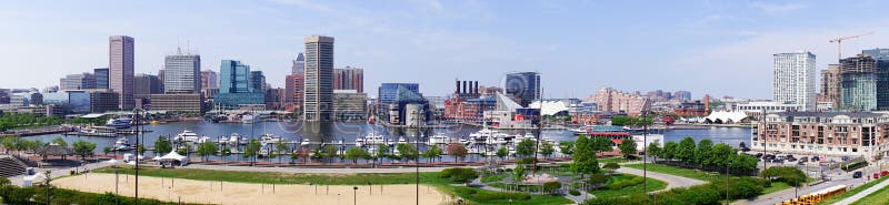 Baltimore downtown editorial stock image. Image of green - 58593889