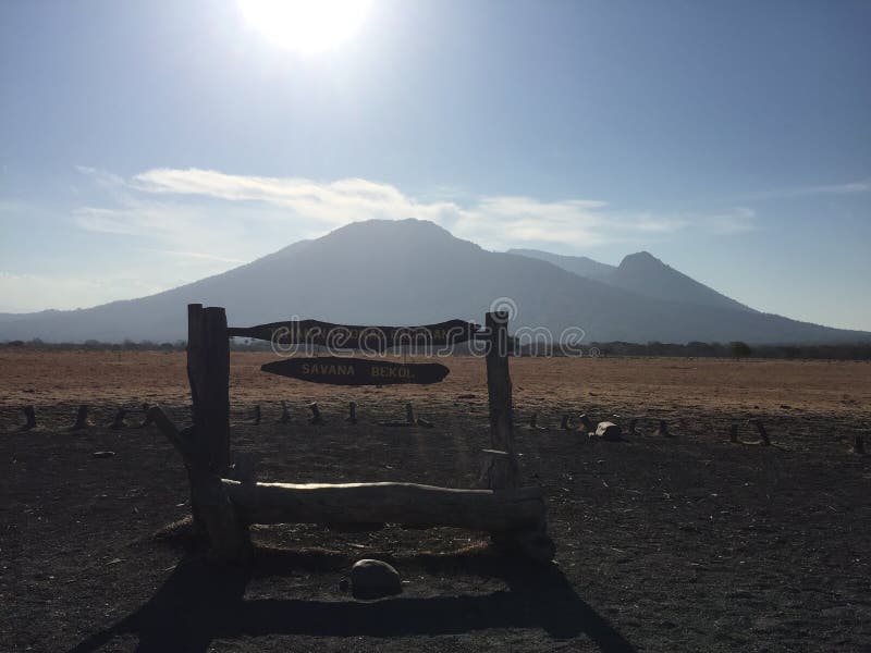 Baluran Mountain East Jawa stock photo. Image of cloud - 268992152