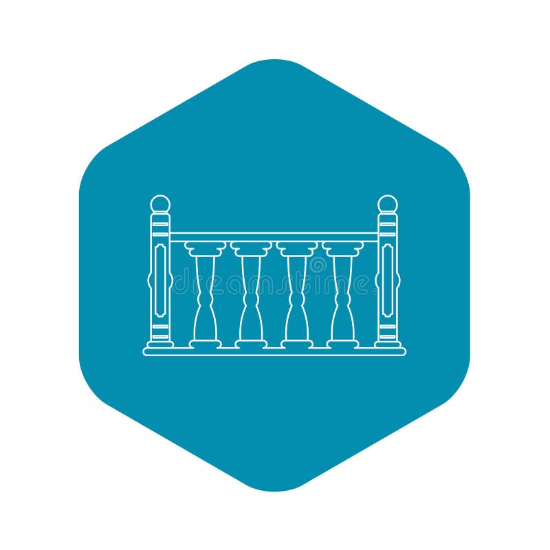 Balustrade Outline Stock Illustrations – 502 Balustrade Outline Stock ...