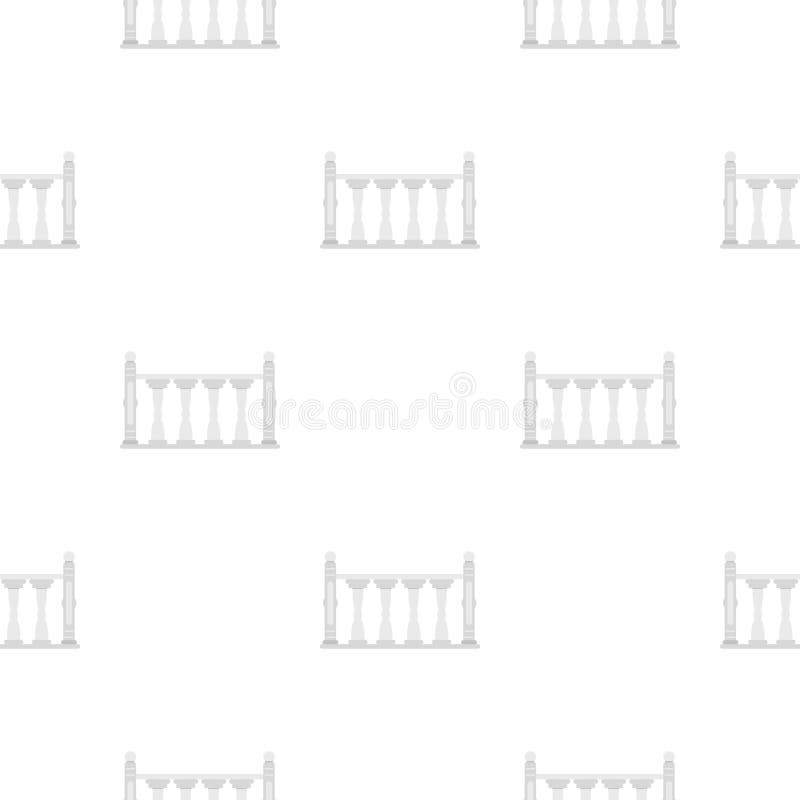 Balustrade Pattern Seamless Stock Vector - Illustration of decorative ...