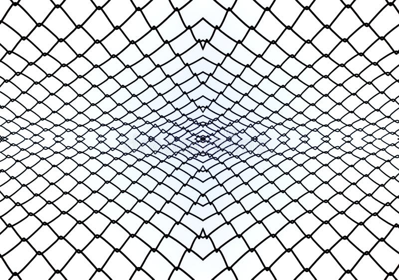 Balustrade Steel Pattern Abstract Background Stock Illustration ...