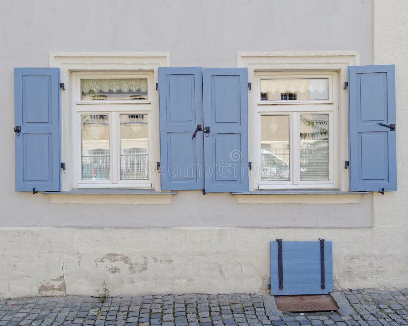 Bamberg, Germany, Vintage Home Windows Stock Photo - Image of outdoor ...