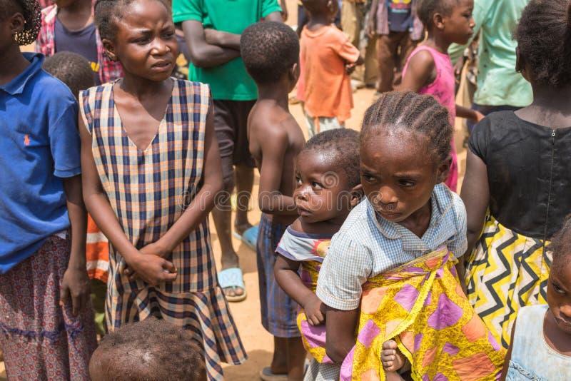 Bambini Africani Rurali Poveri 5 Immagine Stock Editoriale - Immagine ...