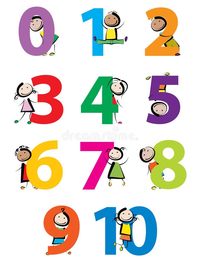 Numeri Illustrazioni, Vettoriali E Clipart Stock – (406,213 ...