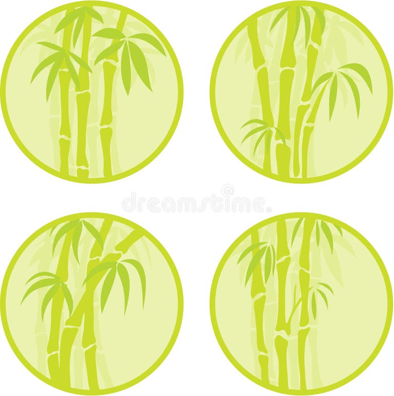 Round Bamboo Design Stock Illustrations – 5,341 Round Bamboo Design ...