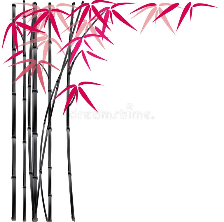 Background Bamboo Red Stock Illustrations – 12,398 Background Bamboo ...