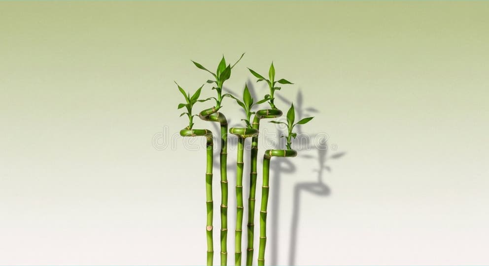 Minimalist Spiral Lucky Bamboo Stock Illustrations – 30 Minimalist ...