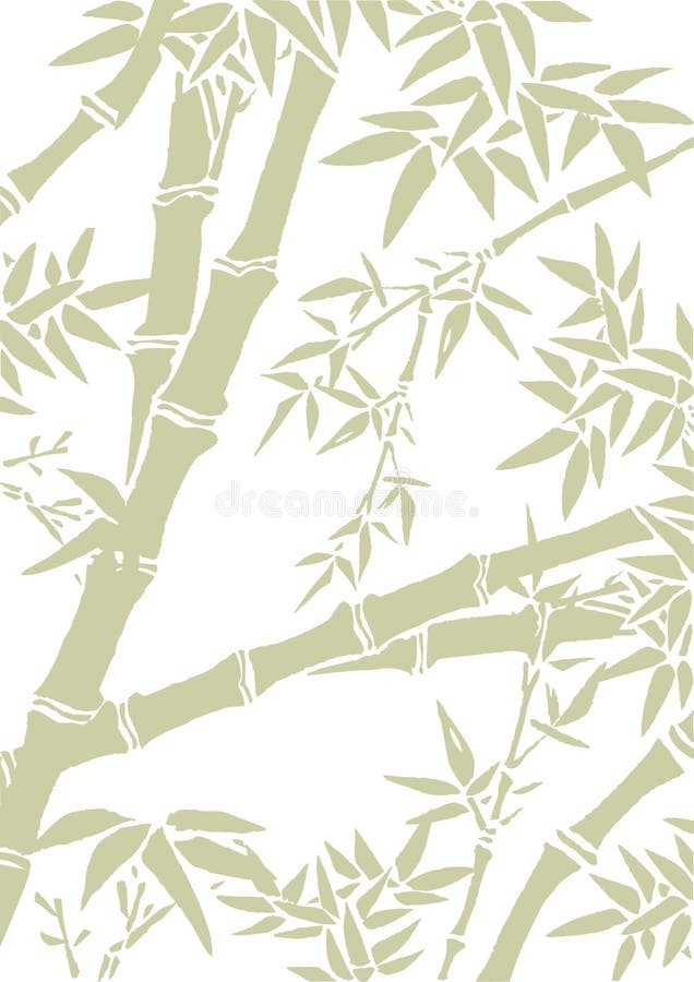 Bamboo Background stock vector. Illustration of nature - 36978591