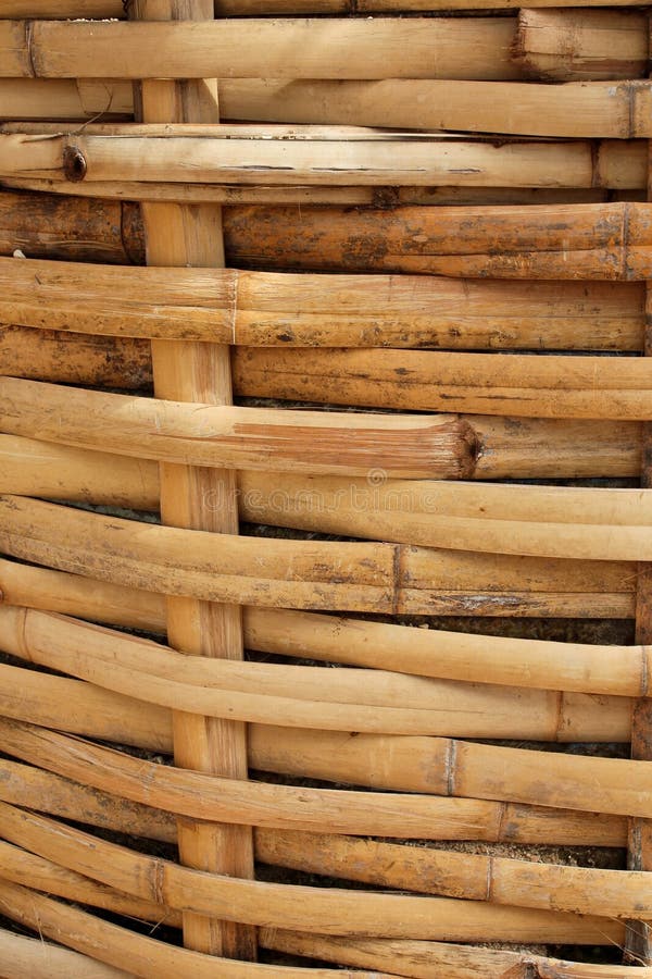 Bamboo Basket, Bamboo Weave Pattern Stock Photo - Image of macro, craft ...