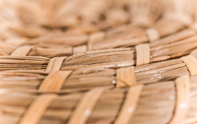 Bamboo Basket Texture Close Up Macro Stock Photo - Image of handmade ...