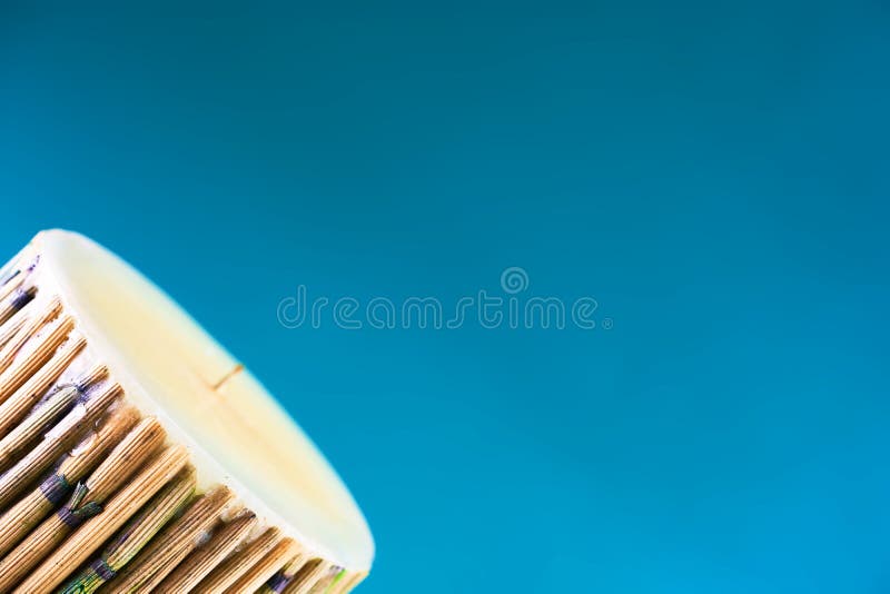 Bamboo Candle for Peace and Calm Zen Mood Stock Image - Image of ...