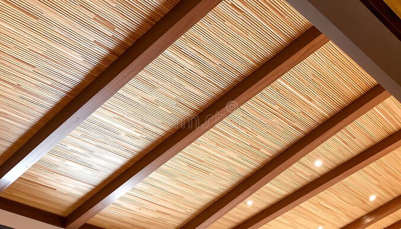 Bamboo Ceiling Texture, Showcasing Natural Material and Interior Design ...