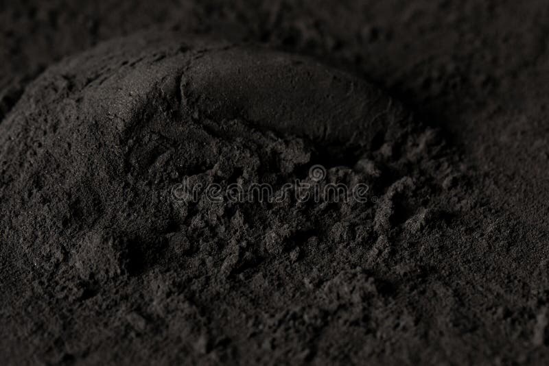 Bamboo Coal Powder Texture Black Background Stock Photo - Image of fire ...