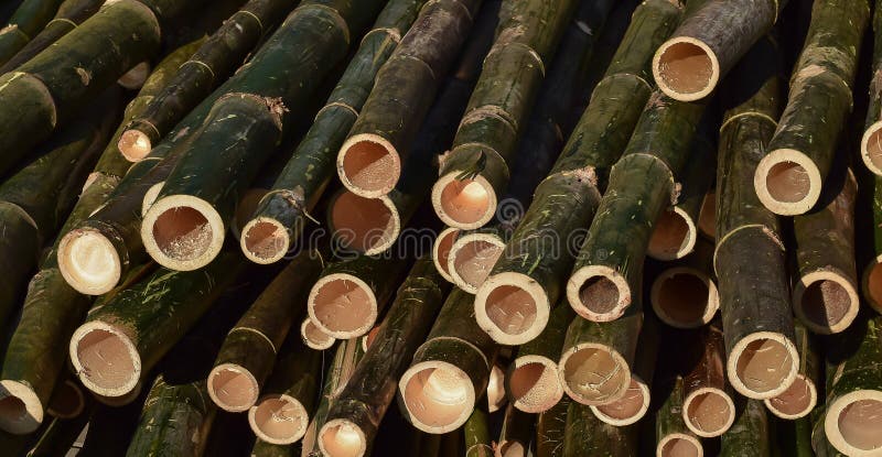 Bamboo cross slice stock photo. Image of texture, pattern - 34357172