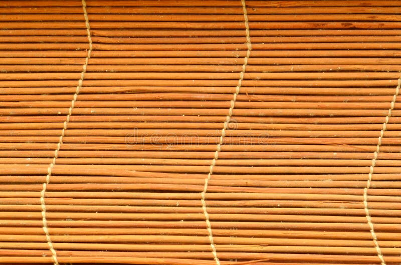 Bamboo Curtain Texture Bamboo Sunblind White Stitches Stock Photos ...