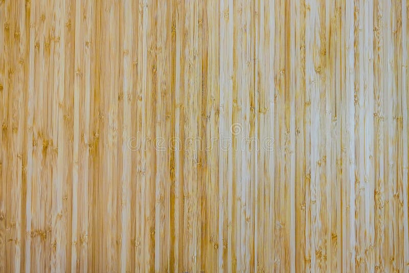 Bamboo Desk Surface is Yellow, Polished, Texture. Stock Image - Image ...