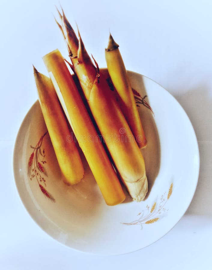 The Bamboo for Eating As Vegetable Stock Image - Image of delicious ...