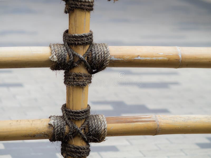 413 Fence Bamboo Rope Tied Stock Photos - Free & Royalty-Free Stock ...