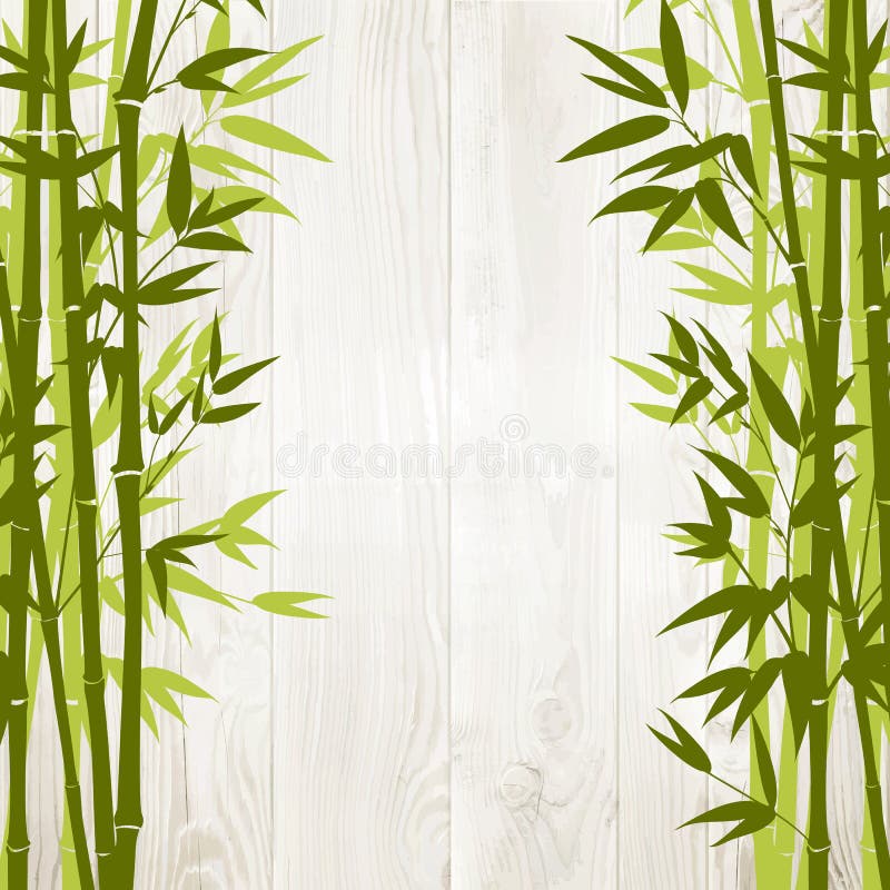 Bamboo forest card stock vector. Illustration of graphic - 50127457