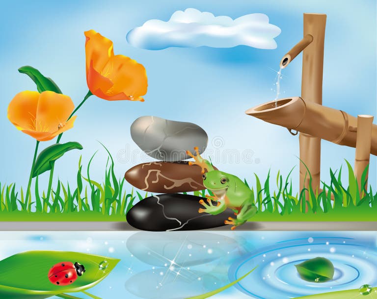 Zen Frog Stock Illustrations – 716 Zen Frog Stock Illustrations ...