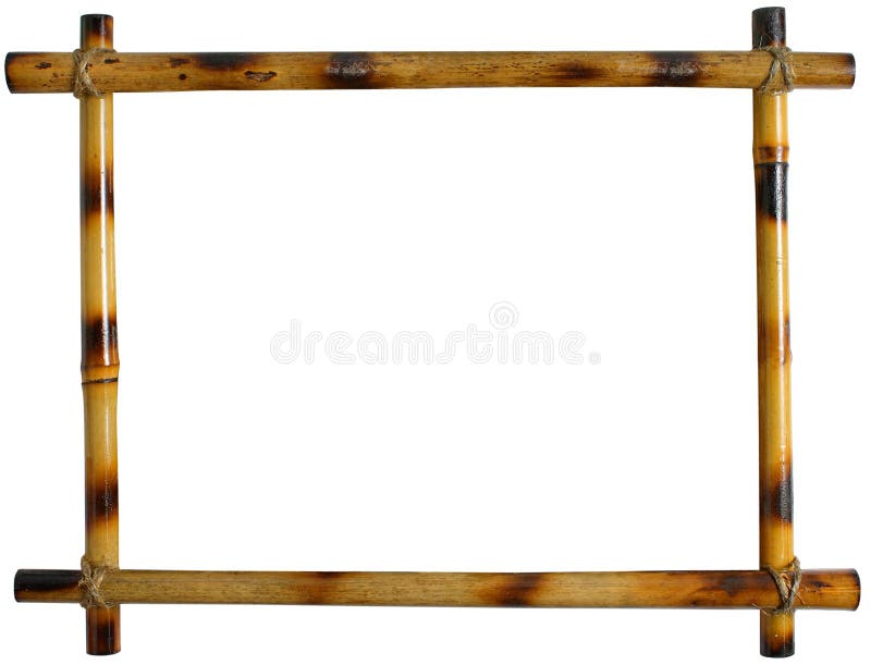 Bamboo Frame stock photo. Image of chinese, food, cane - 11728106