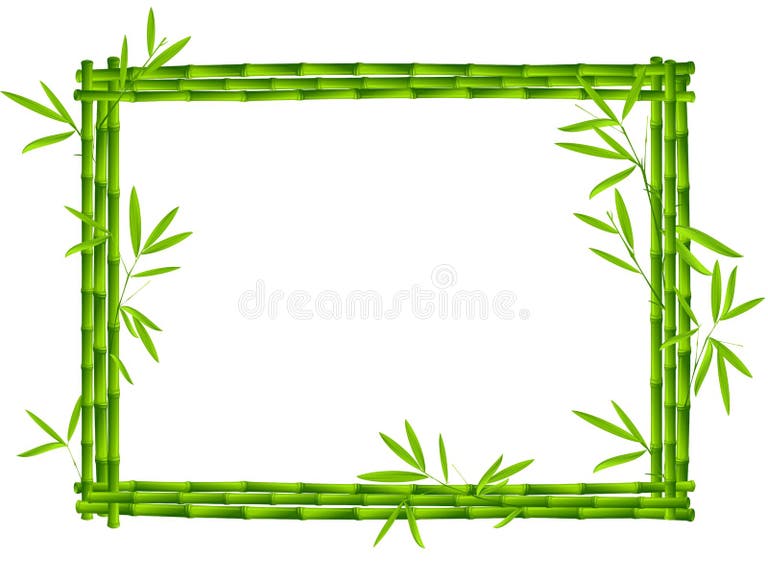 Bamboo Border Frame Stock Illustrations – 4,491 Bamboo Border Frame ...
