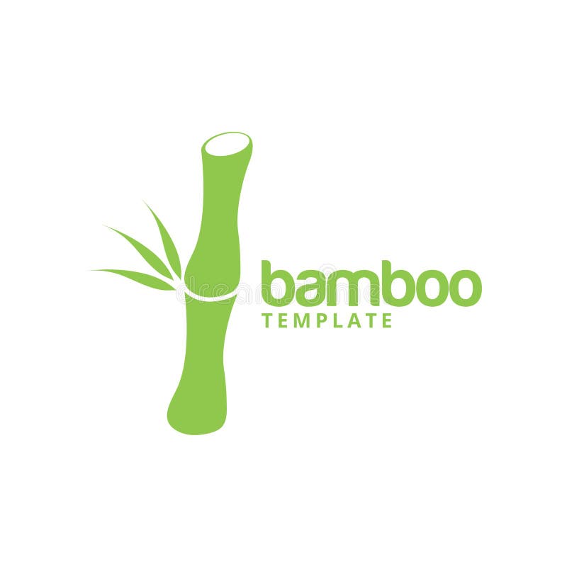 Bamboo Graphic Design Template Vector Illustration Isolated Stock ...