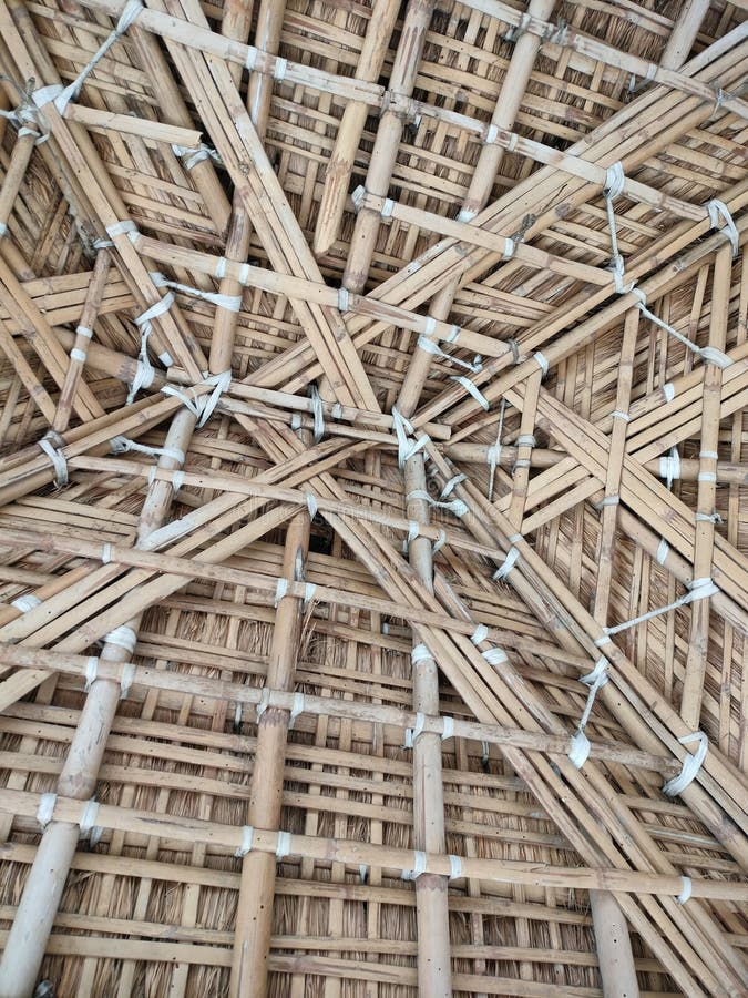 Bamboo House, Bamboo Home, Bamboo Craft. Stock Photo - Image of arts ...