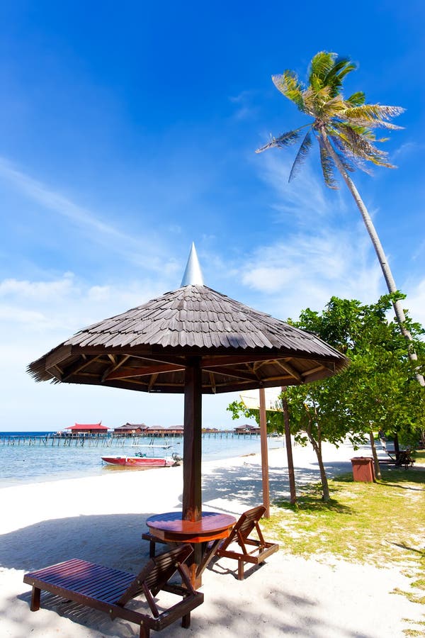 Bamboo Hut Picture. Image: 18982135
