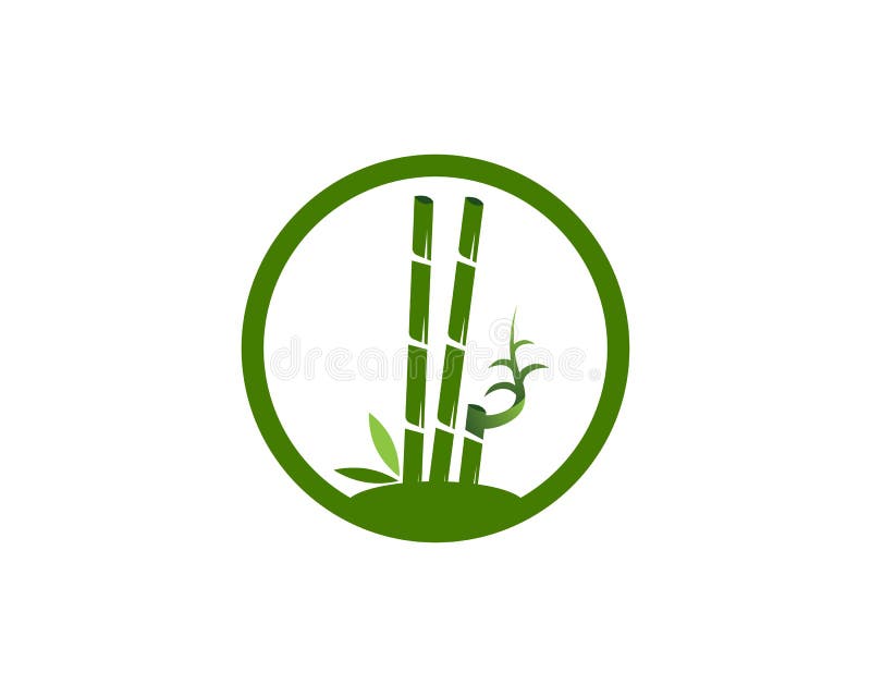 Bamboo Icon Spa Logo Design Vector Illustration Stock Vector ...