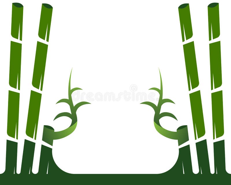 Bamboo Icon Spa Logo Design Vector Illustration Stock Vector ...