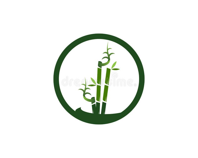 Bamboo Icon Spa Logo Design Vector Illustration Stock Vector ...