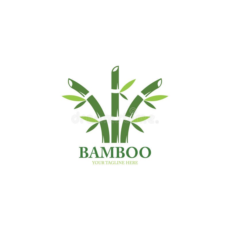 Bamboo Icon Spa Logo Design Vector Illustration. Stock Vector ...