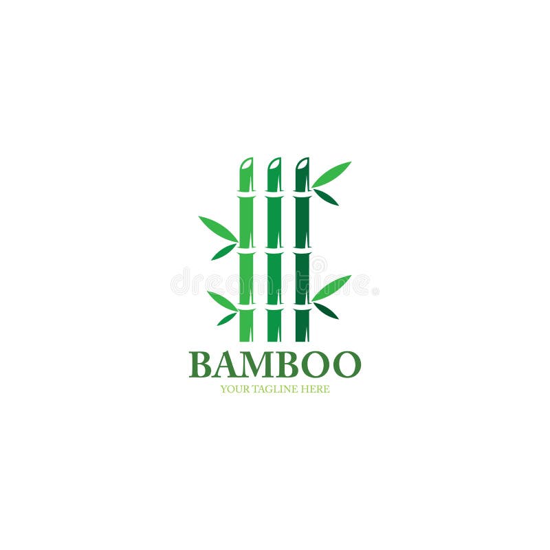 Bamboo Icon Spa Logo Design Vector Illustration. Stock Vector ...
