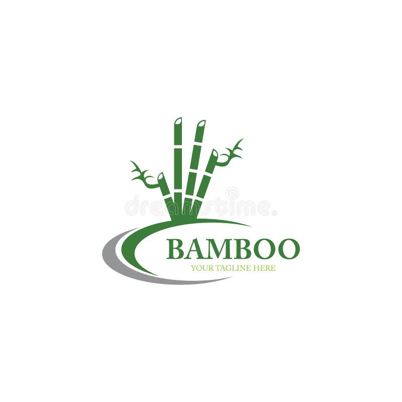 Bamboo Icon Spa Logo Design Vector Illustration. Stock Vector ...