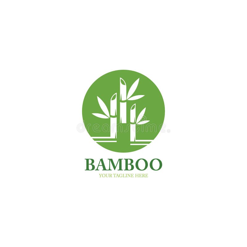 Bamboo Icon Spa Logo Design Vector Illustration. Stock Vector ...
