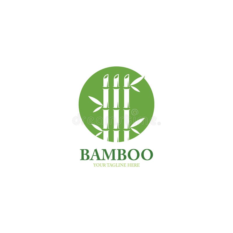 Bamboo Icon Spa Logo Design Vector Illustration. Stock Vector ...