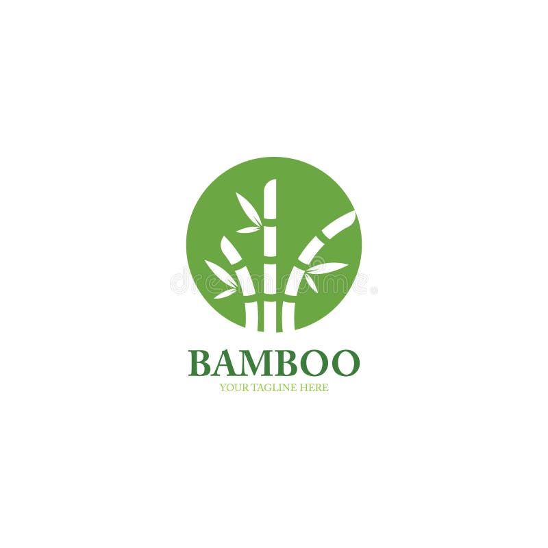 Bamboo Icon Spa Logo Design Vector Illustration. Stock Vector ...