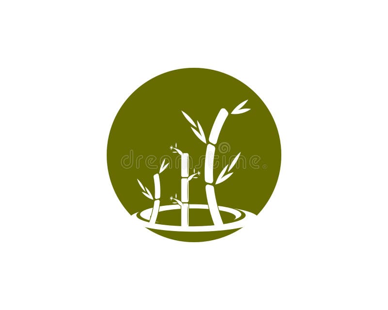 Bamboo Icon Vector Illustration Stock Vector - Illustration of element ...