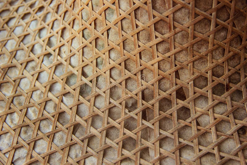 Bamboo Lattice and Paper Wall Stock Photo - Image of basketry, material ...