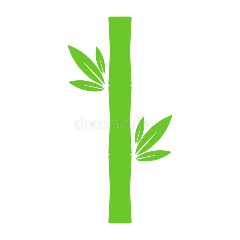 Bamboo Leaf Icon, Nature Tropical Symbol Design, Web Sign Vector ...