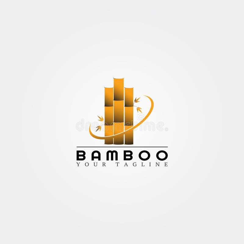 Bamboo Logo Template, Creative Vector Design for Business Corporate ...