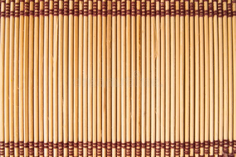Bamboo mat stock photo. Image of brown, macro, sticks - 17927116
