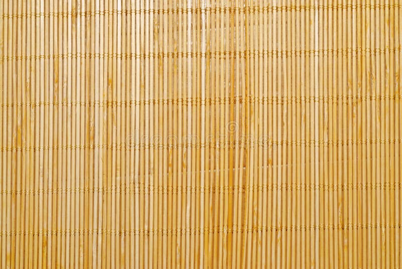 Wood Bamboo Mat Texture Background Stock Photo - Image of east, kitchen ...
