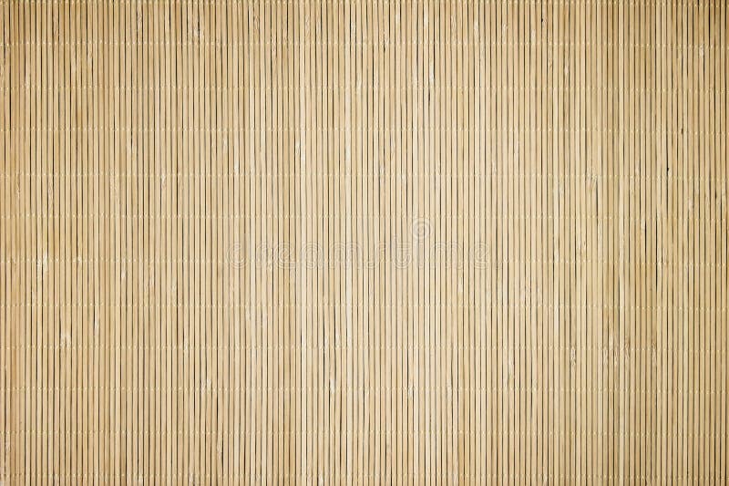Wood Bamboo Mat Texture Background Stock Photo - Image of east, kitchen ...