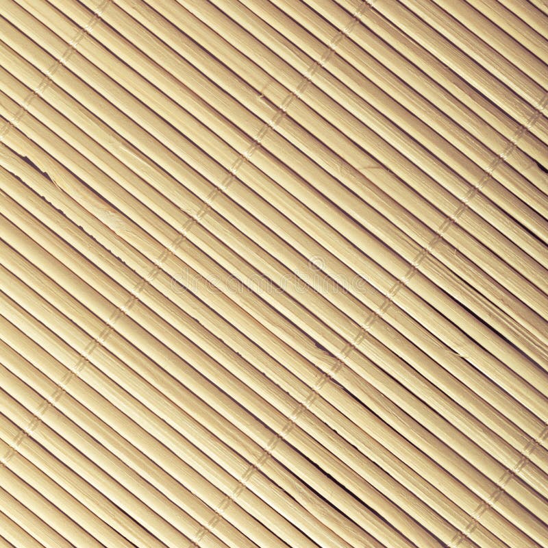 Bamboo Mat Surface Pattern Diagonal Background Texture Stock Photo ...