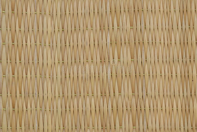 Bamboo Mat Texture and Background Stock Image - Image of tradition ...