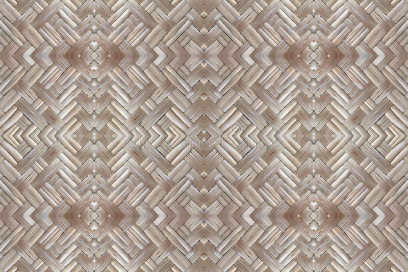 Bamboo Old Weave Wall Texture Beautiful Pattern Background Stock Image ...